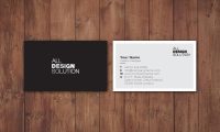 Hot Stamping Name Card 260gsm – All Design Solution