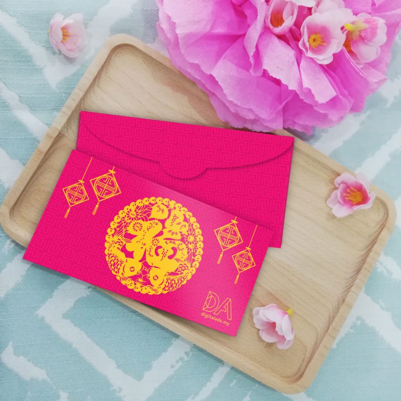 Horizontal Ang Pao Red Packet Printing Malaysia | All Design Solution