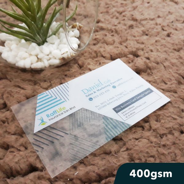 Hot Stamping Name Card 260gsm – All Design Solution