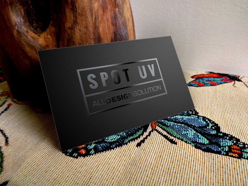 Spot UV Name Card 260gsm – All Design Solution